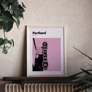 Portland Print, Portland Wall Art, Portland Poster, Portland Photo ...
