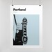 Portland Print, Portland Wall Art, Portland Poster, Portland Photo ...