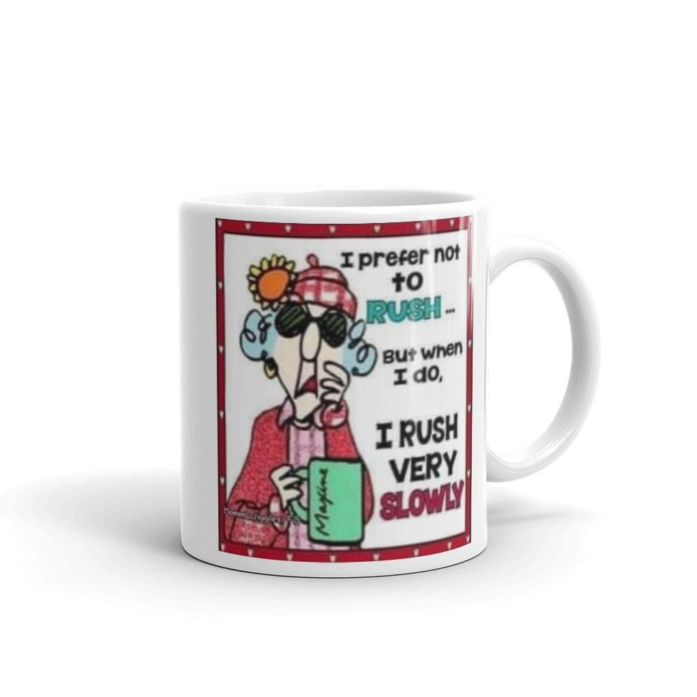 Old Lady Cartoon Character Maxine