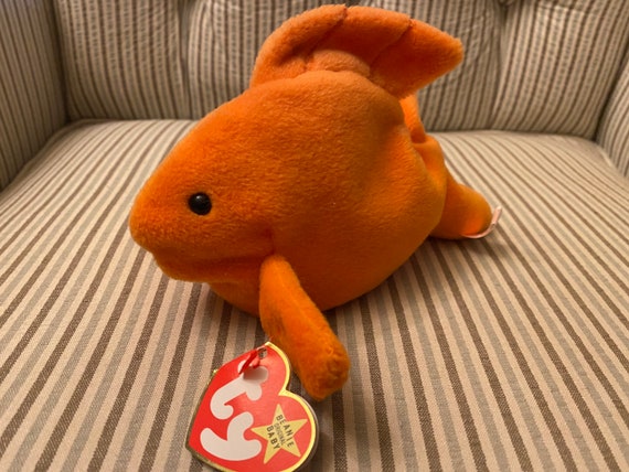Goldie the Goldfish Ty Beanie Baby Original | Etsy