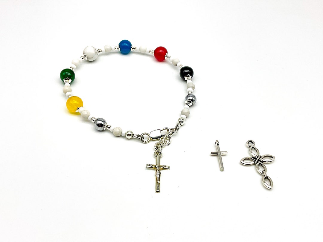 Salvation Prayer Bead Bracelet, Men’s Religious Gift, Gift for Her ...