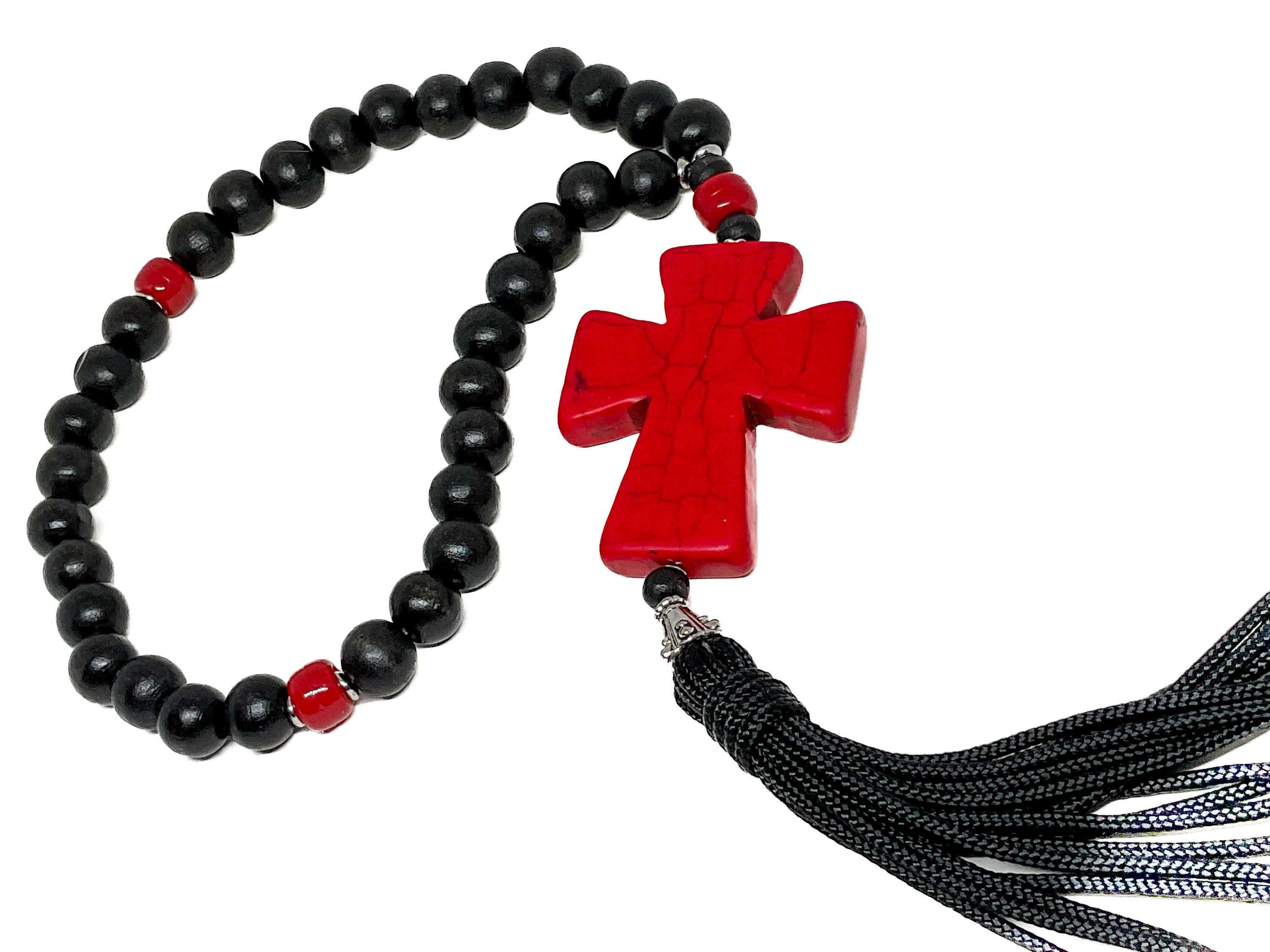 Jesus Prayer Beads, Christian Prayer Beads, 33 Bead Rosary, Orthodox ...