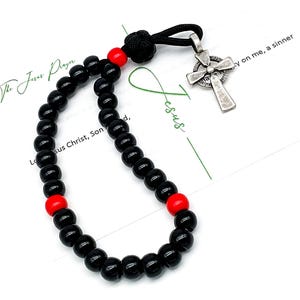 Jesus Prayer Beads, Military Beads, Christian Prayer Beads, 33 Bead ...