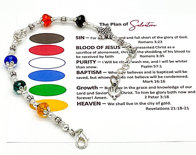 Salvation Bracelet, Austrian Crystal, Crystal Salvation Bracelet ...