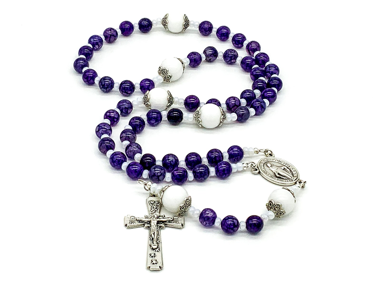 Rosaries Catholic Rosary 5 Decade Rosary Unique Rosaries - Etsy UK