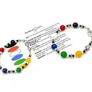 Salvation Prayer Bead Bracelet, Men’s Religious Gift, Gift for Her ...