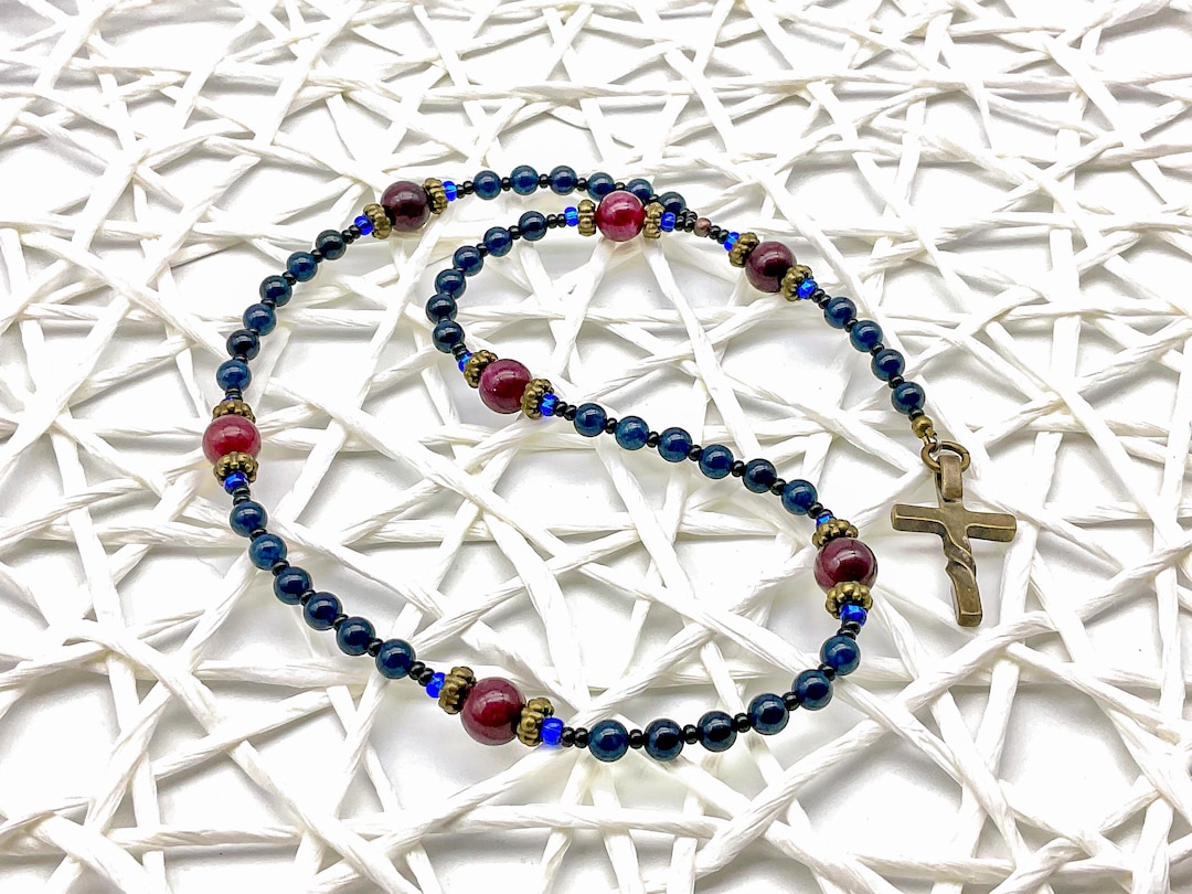 Lutheran Prayer Beads, Longworth Prayer Beads, 6mm Prayer Beads. Semi ...