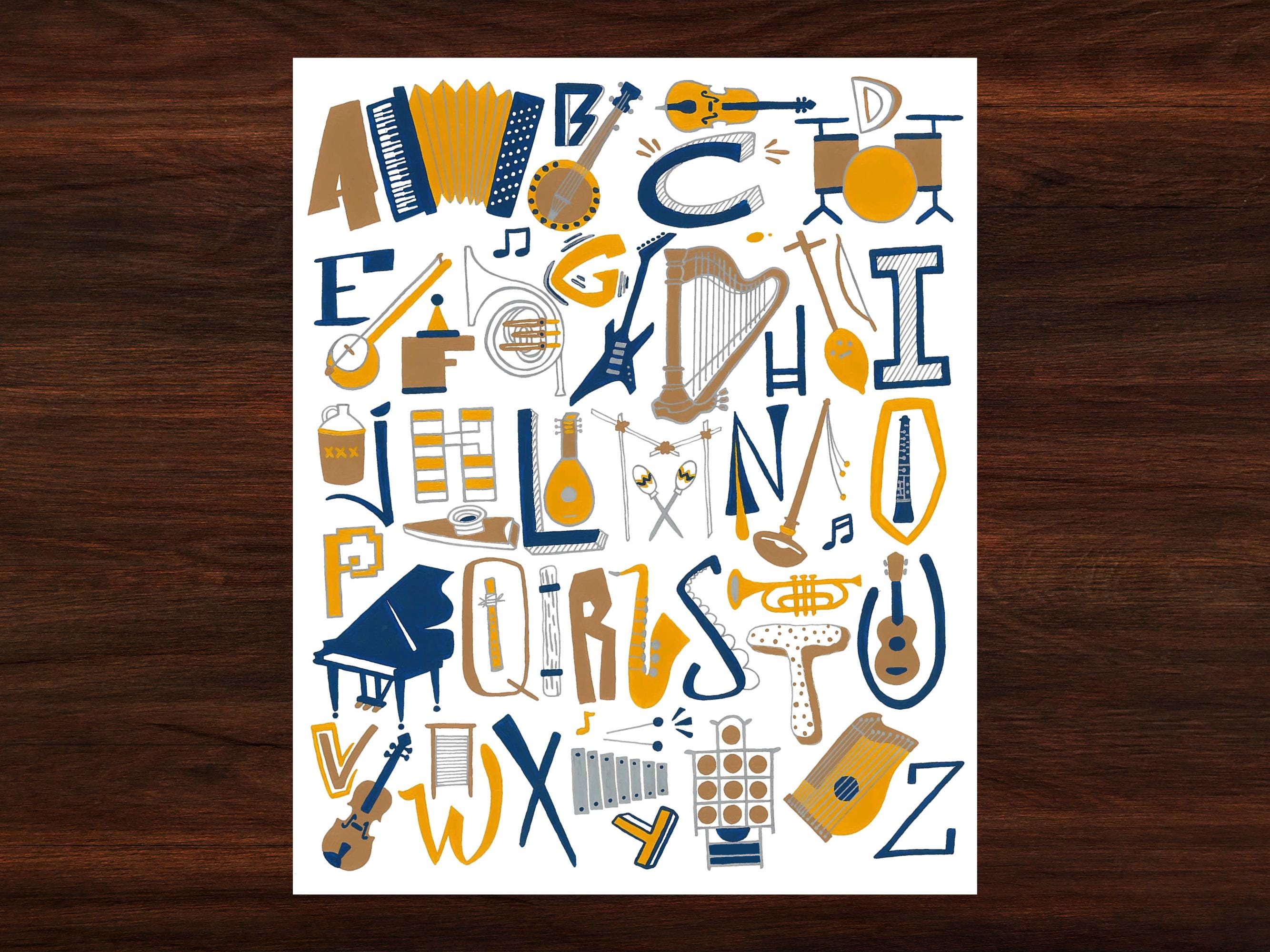 Instrument Alphabet hotsell