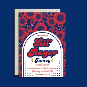 Customizable Phish Birthday Invitation, Phish Kids Birthday Invitation ...