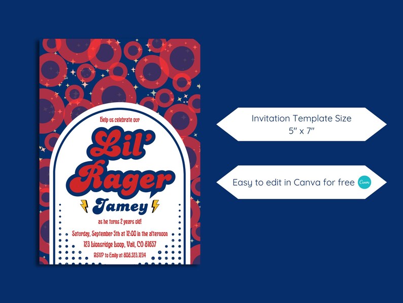 Customizable Phish Birthday Invitation, Phish Kids Birthday Invitation ...