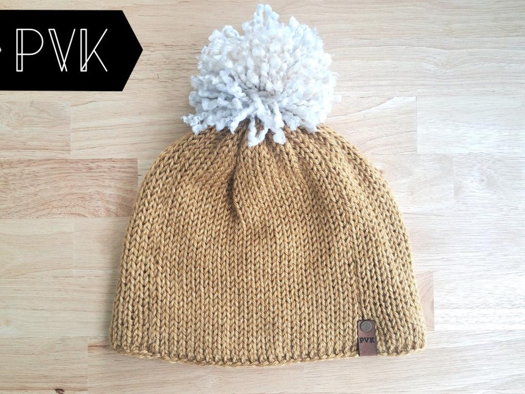 Large Hat Circular Knitting Machine Pattern Sentro Knit Gift Quick ...