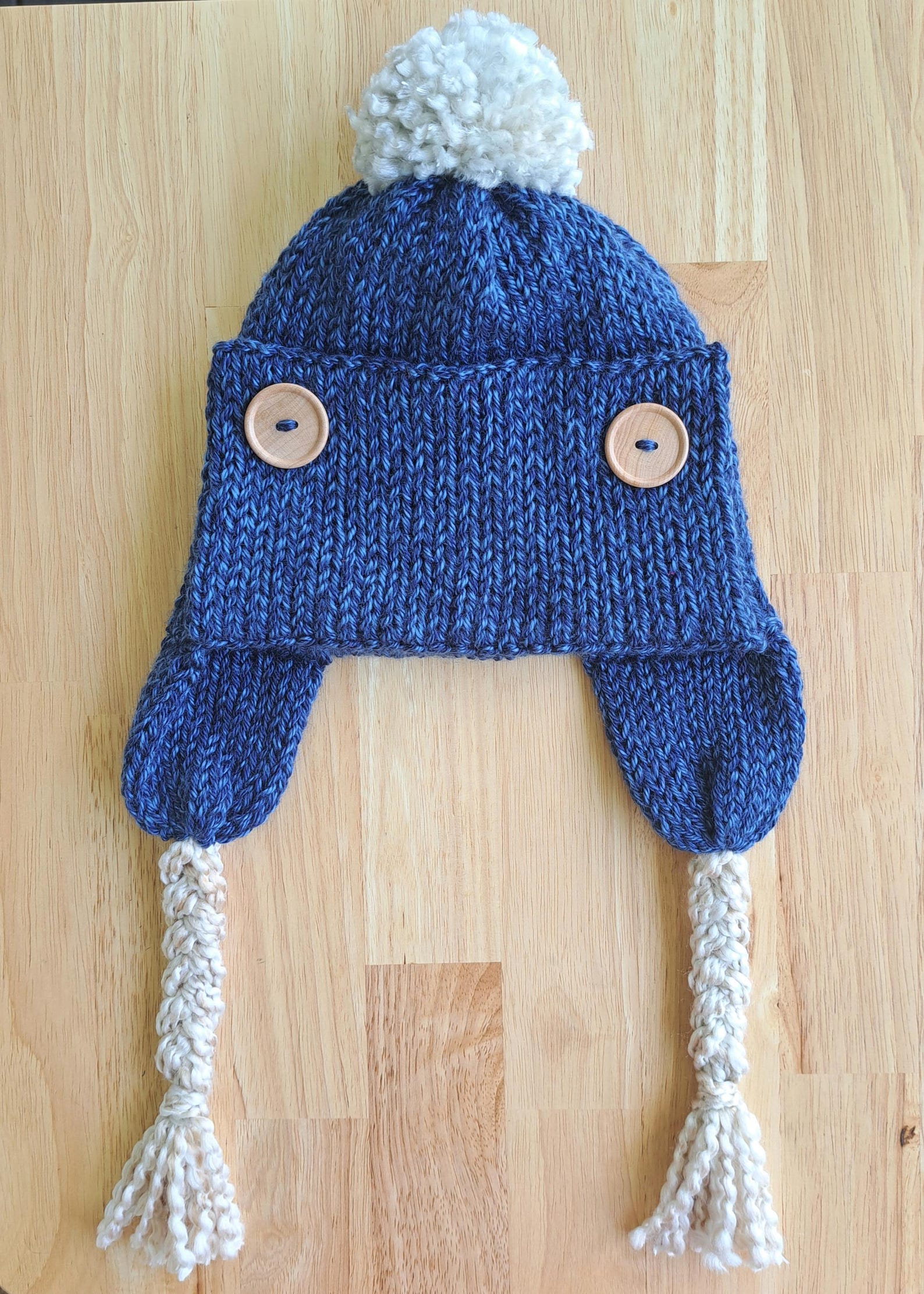 Aviator Hat Circular Knitting Machine Pattern Sentro Knit Gift Quick ...