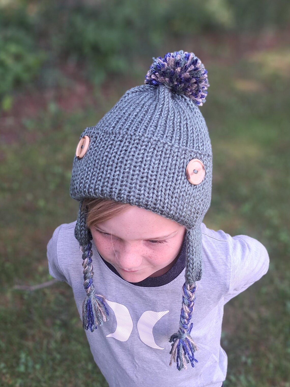 Aviator Hat Circular Knitting Machine Pattern Sentro Knit Gift Quick ...