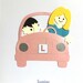 Handmade Personalised Birthday Card-girl's Learner Driver (17th ...