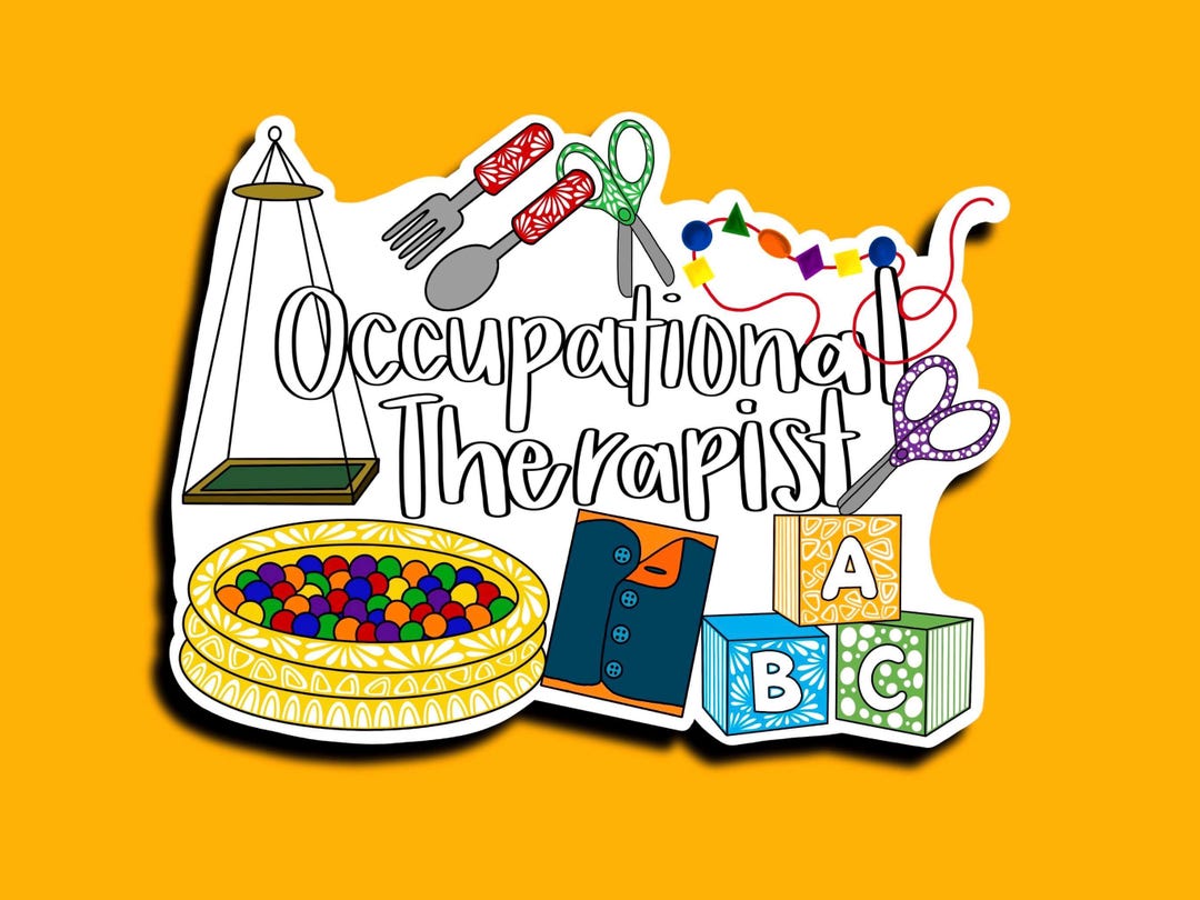 Occupational Therapy Sticker - Etsy