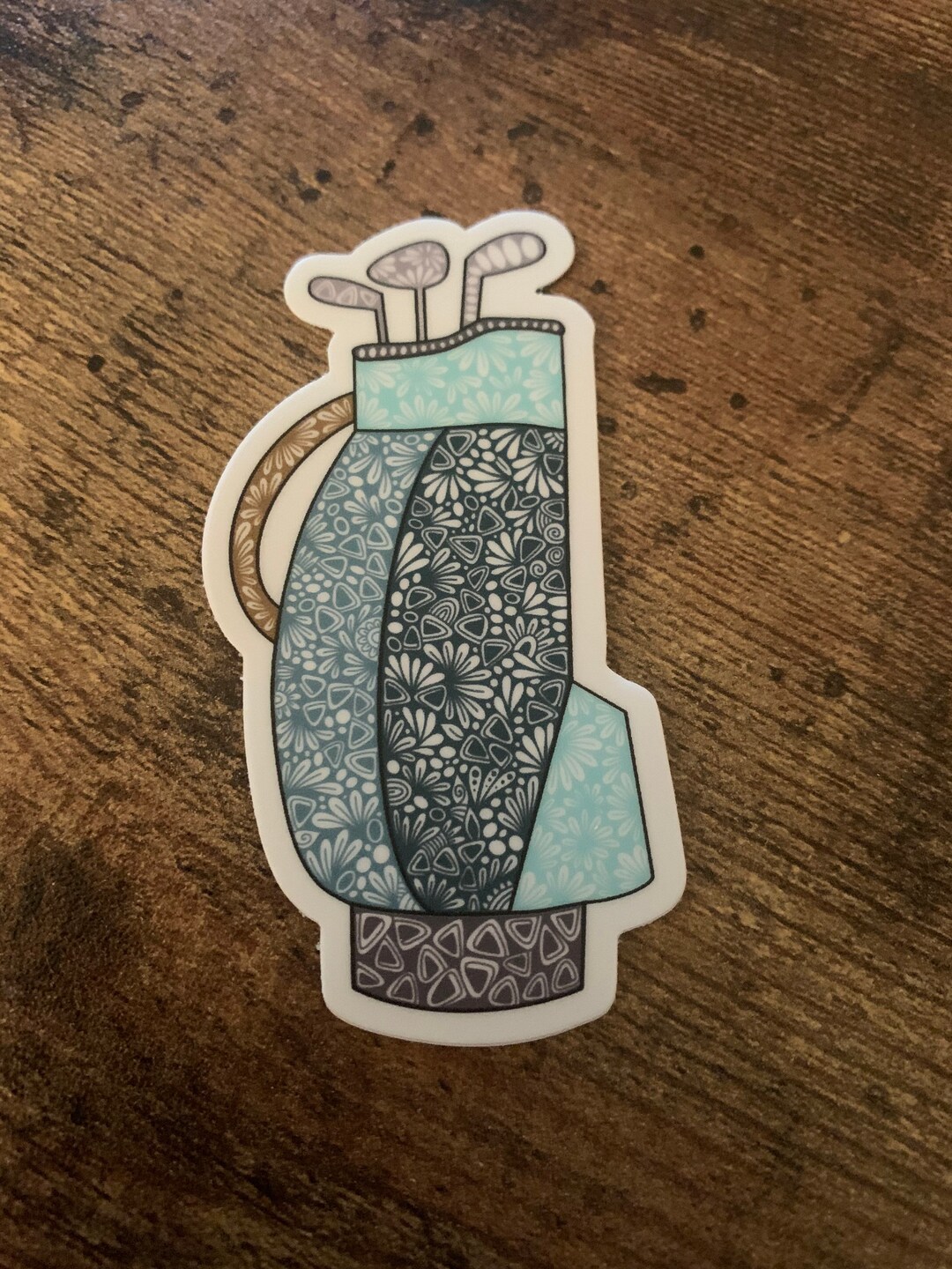 Golf Club Sticker! - Etsy