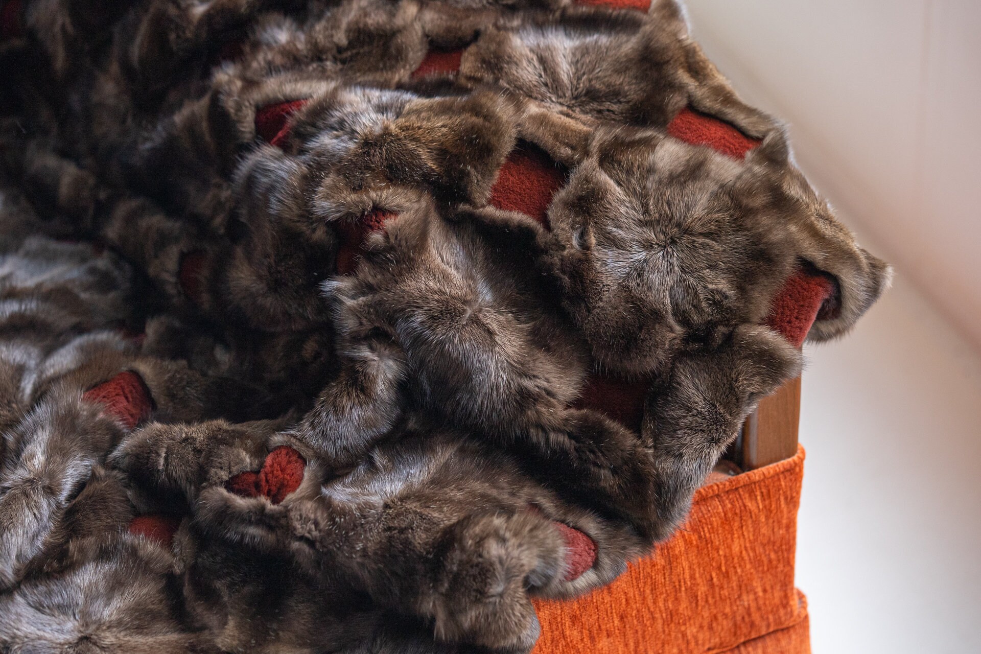 Sable Blanket/barguzin/daisy Shaped/handmade/home Accessories/luxury ...