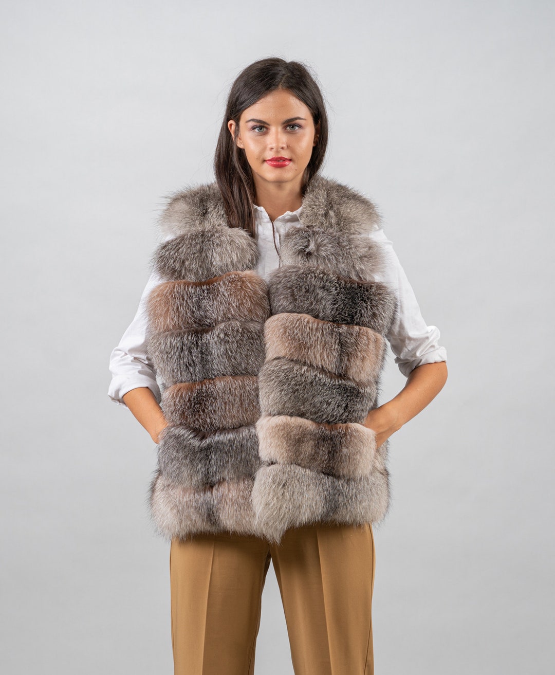 Frost Fuchs Fellweste - Etsy Österreich