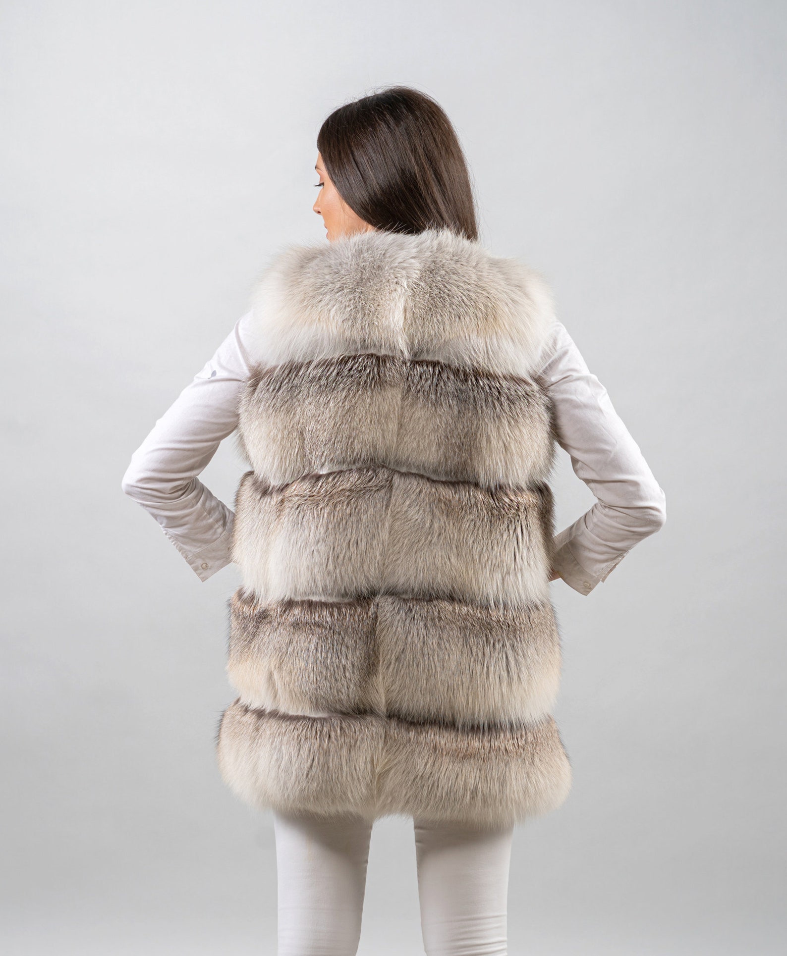 Special Fox Furs Vest/premium Quality./directly From Manufacturer ...