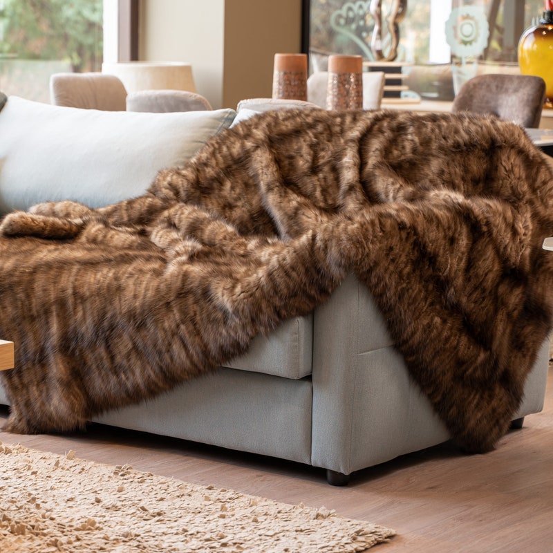 Fur Blankets - Etsy
