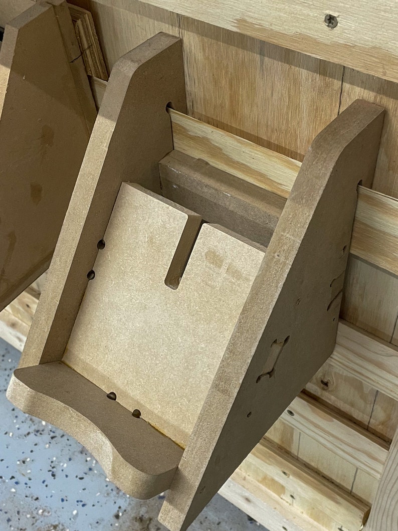 Jigsaw Holder - French Cleat Storage - Design Files for CNC (.ai, .dxf ...