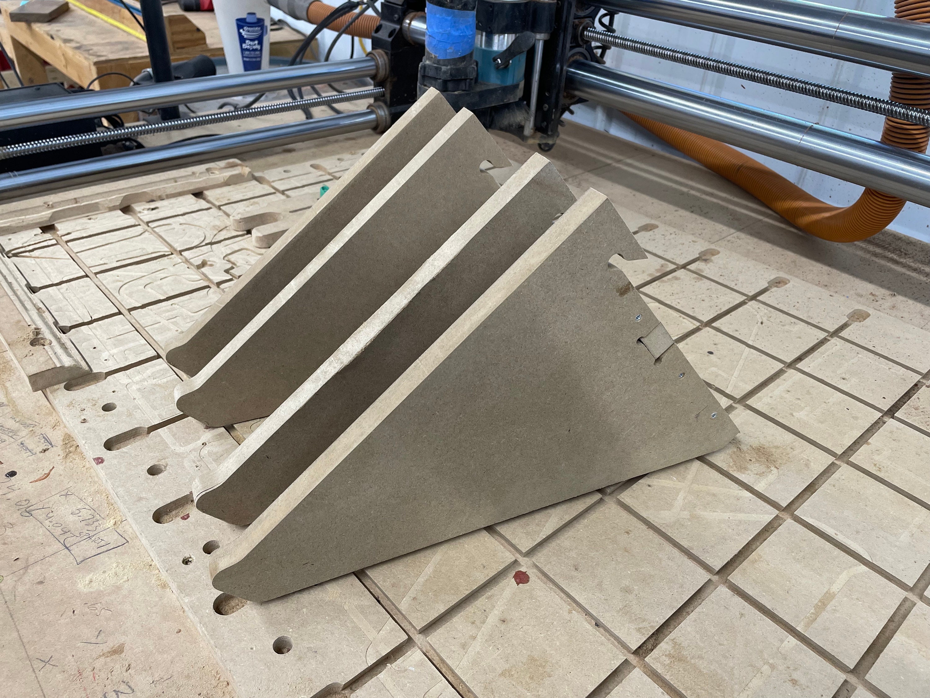 Clamp Rack Double Large Modular French Cleat Storage Design Files for ...