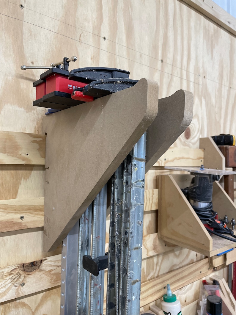 Clamp Rack Large Modular French Cleat Storage Design Files - Etsy