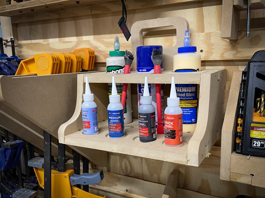Glue Caddy CNC Plans With Handle – French Cleat Design - Etsy