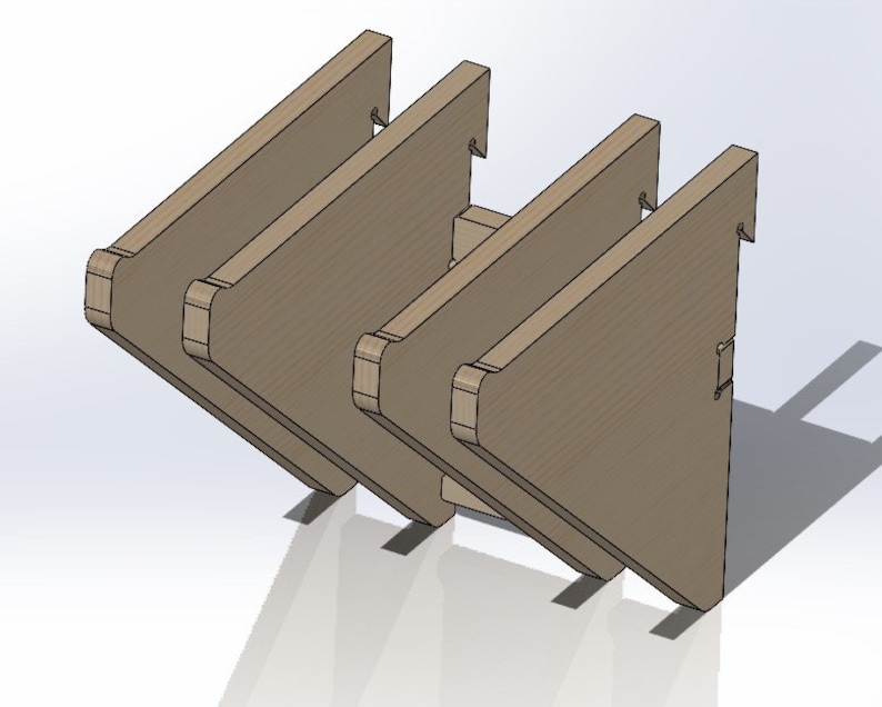 Clamp Rack Double Large Modular French Cleat Storage Design - Etsy