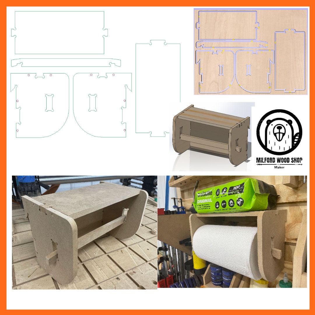 Paper Towel Storage With Shelf - Modular French Cleat Storage - Design ...