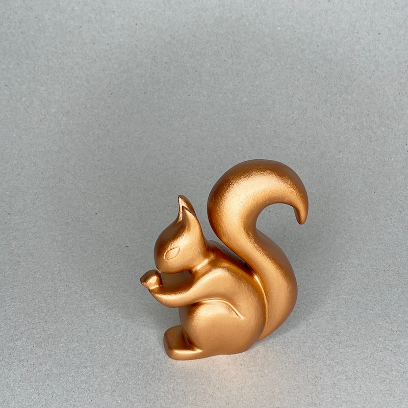 Wooden Squirrel - Etsy