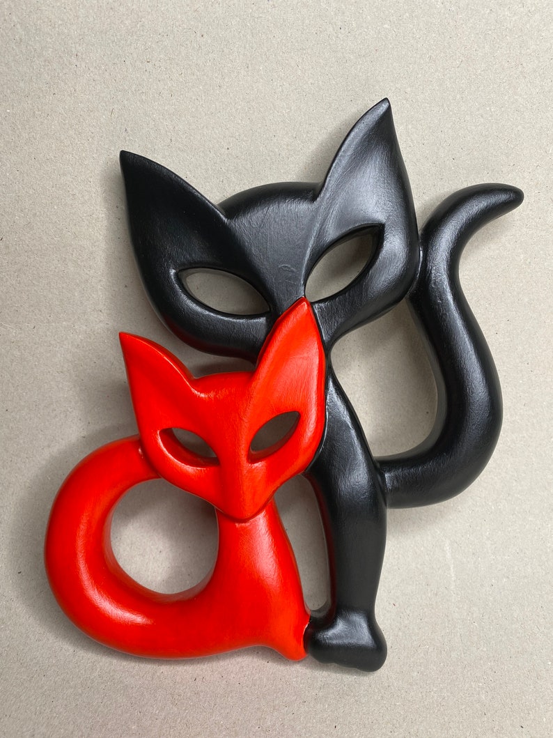 Cat Design Wooden Wall Decor Home Decor Wall Decor Animal - Etsy