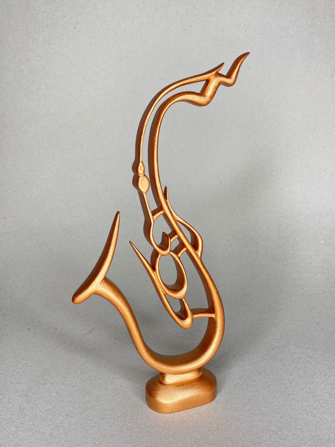 Hand Carved Wooden Saxophone 11 Inches, Gift Idea for Saxophonist ...