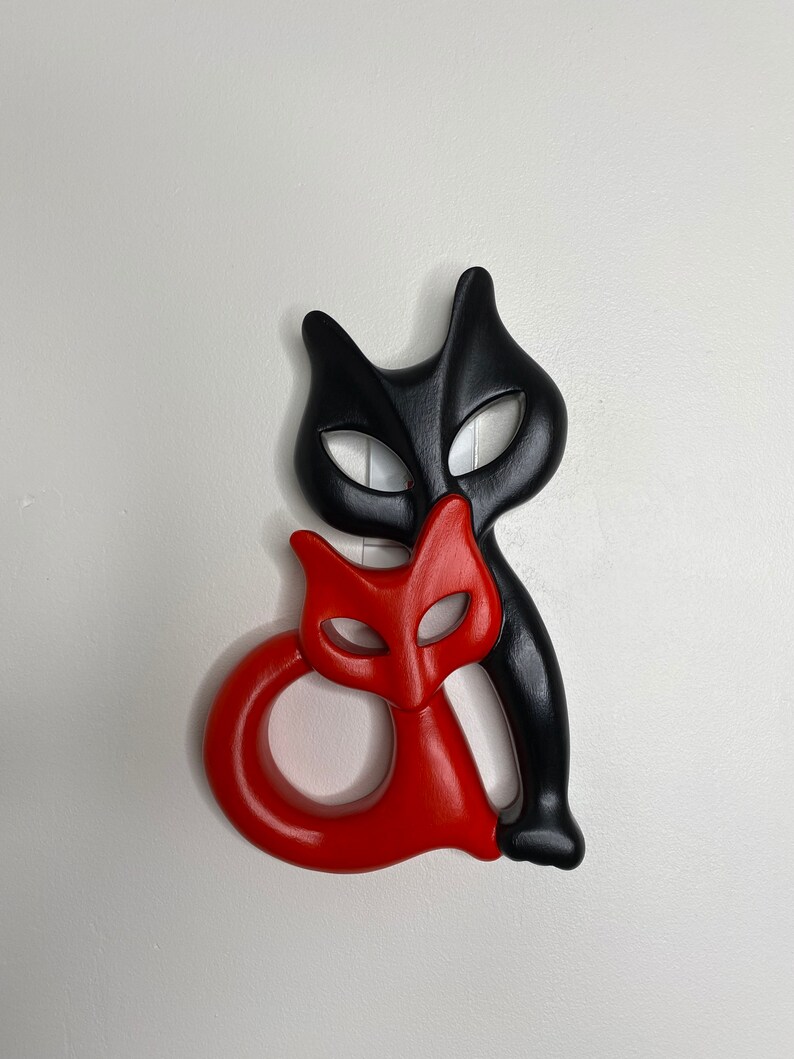 Cat Design Wooden Wall Decor Home Decor Wall Decor Animal - Etsy