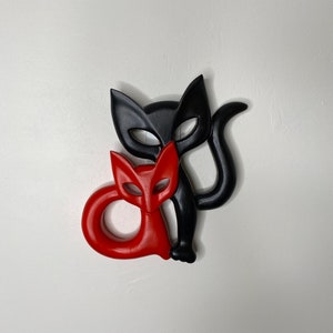 Cat Design, Wooden Wall Decor, Home Decor, Wall Decor, Animal, Cat, Pet ...