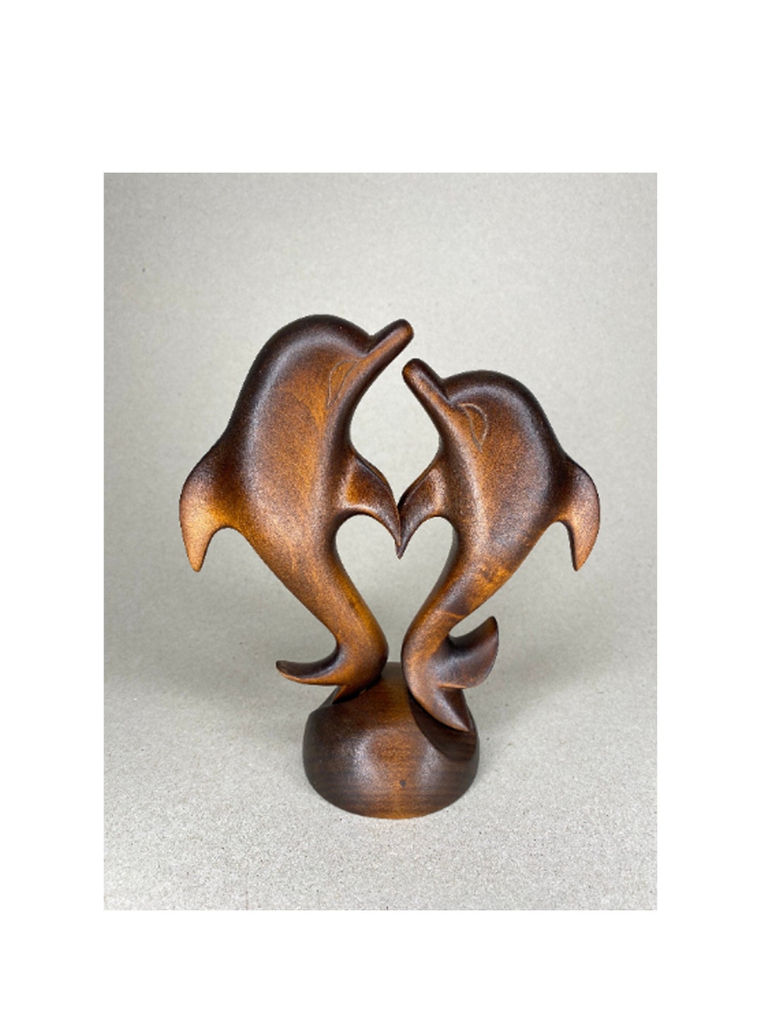 Wooden Dolphins, Wood Carving, Dolphin Sculpture, Dolphin Love ...