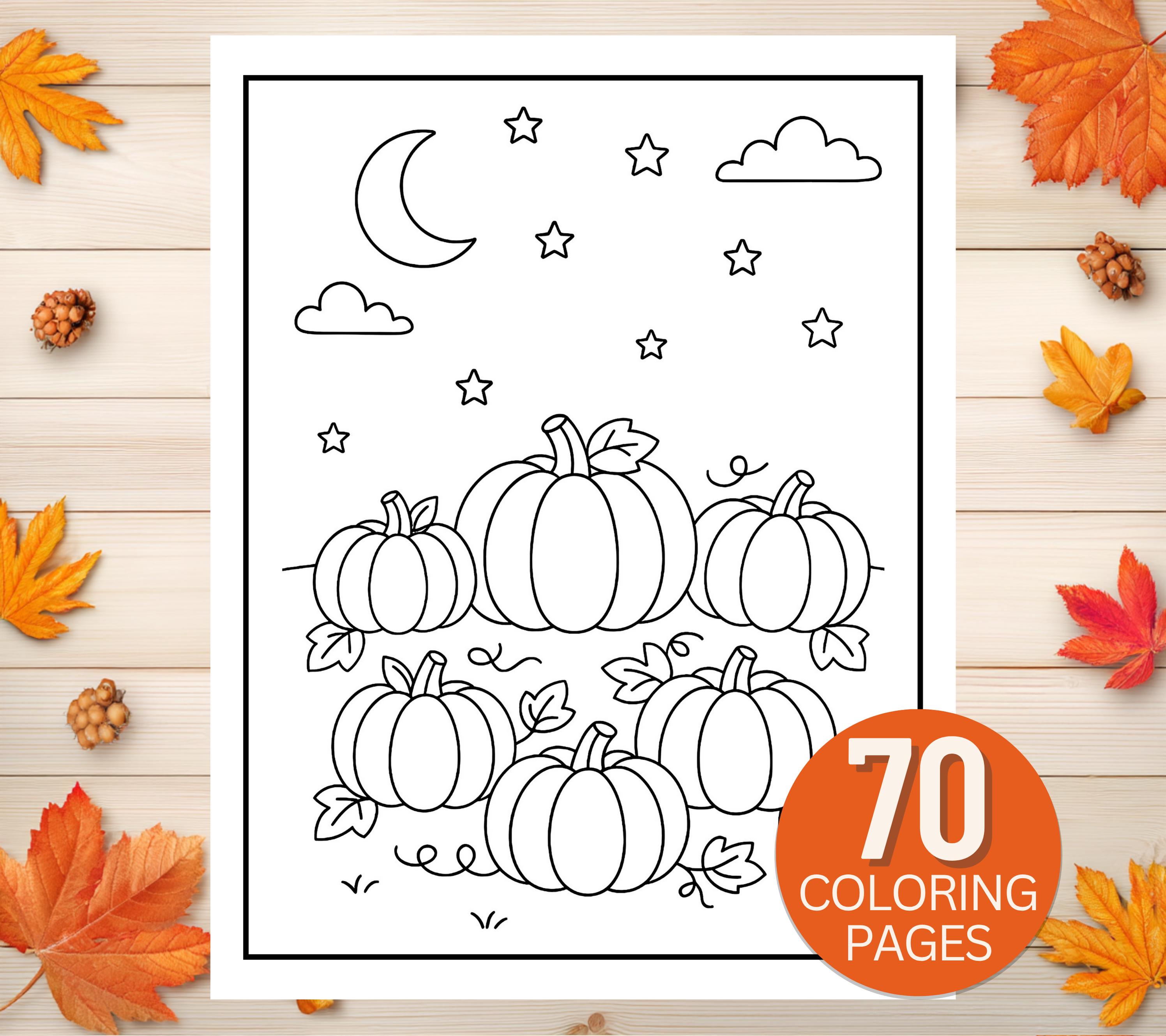 Fall Coloring Pages for Kids & Adults | Cozy Autumn Printables ...