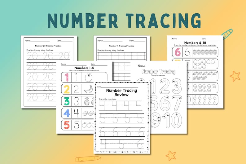 Preschool + Kindergarten Worksheets Bundle | 600+ Pages Printable ...