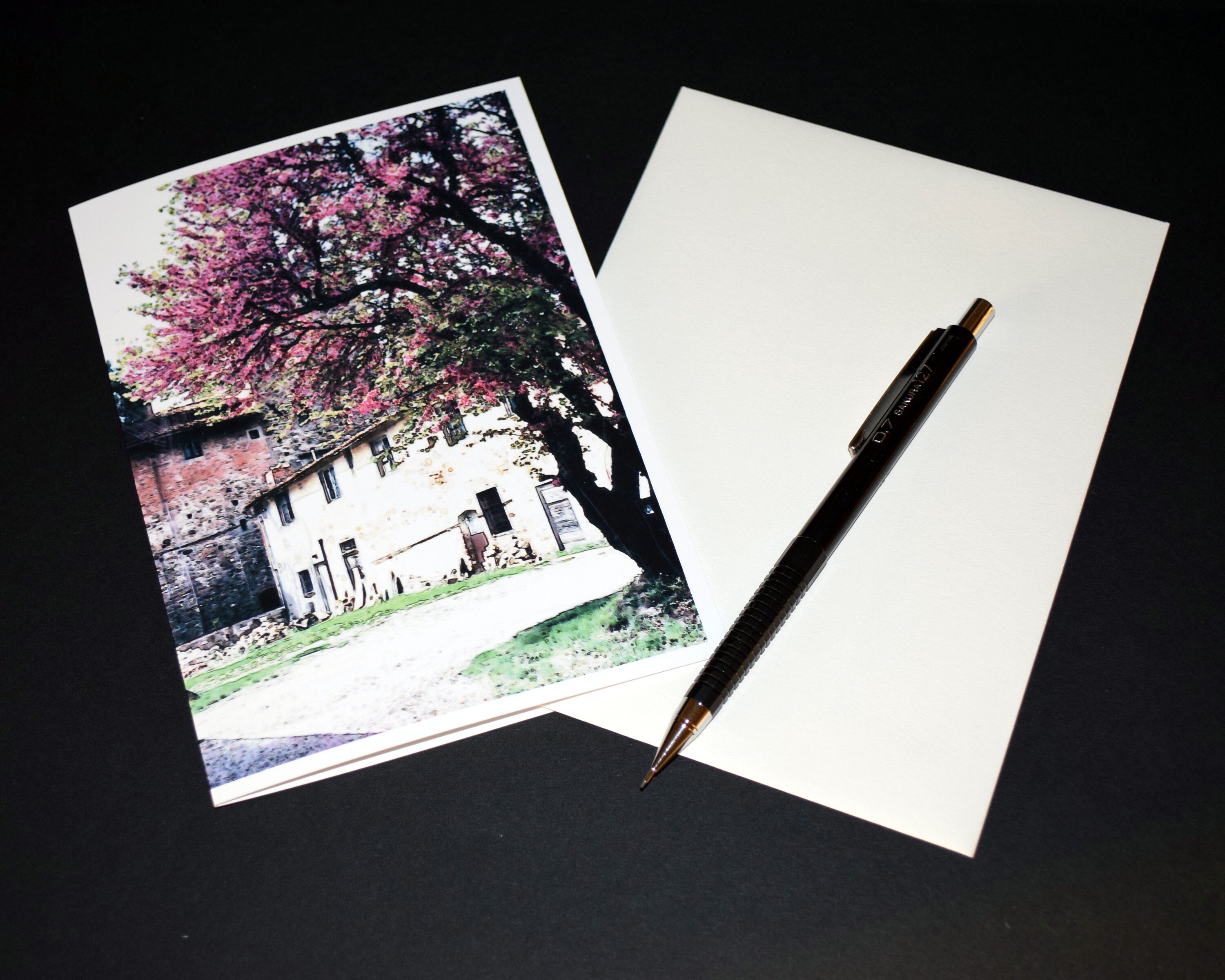 Set of 6 Italian Castle Note Cards High Quality Note Cards - Etsy