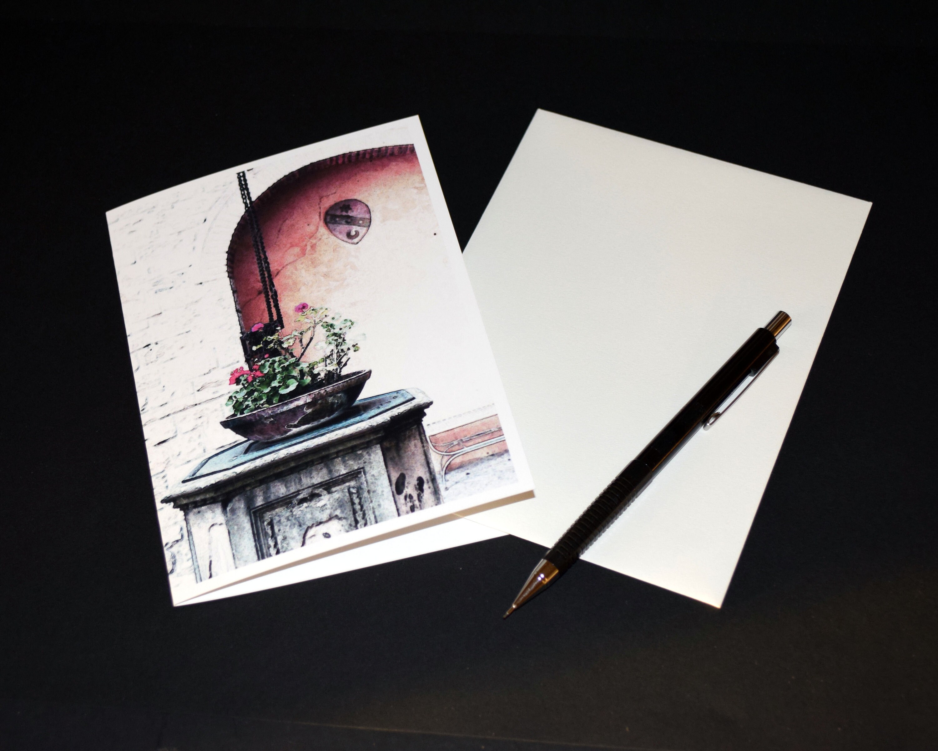 Set of 6 Italian Castle Note Cards High Quality Note Cards - Etsy