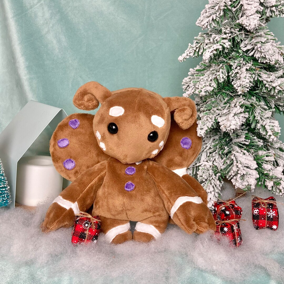 Weighted Gingerbread Pixie Plush Etsy