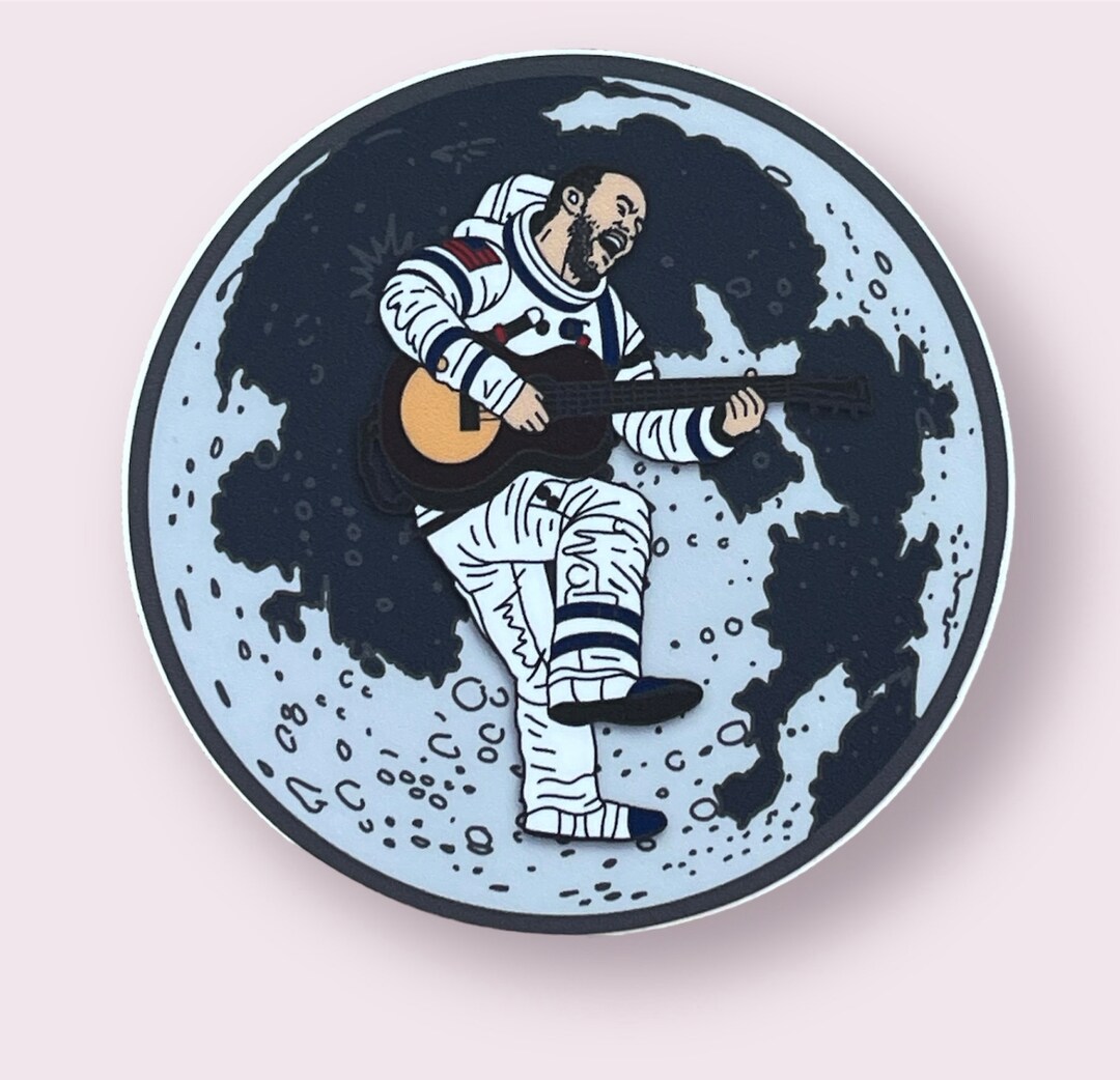 Walk Around the Moon Sticker Pack - Etsy