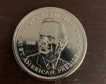 George Bush 1988 Coin - Etsy