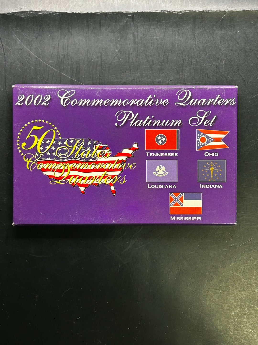 Beautiful 2002 Commemorative Quarters Set Platinum Edition Set ...