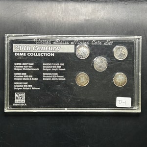 Beautiful 20th Century Dime Collection - Etsy