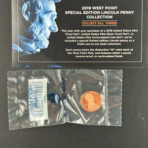 2019 West Point Special Edition Lincoln Penny - Etsy
