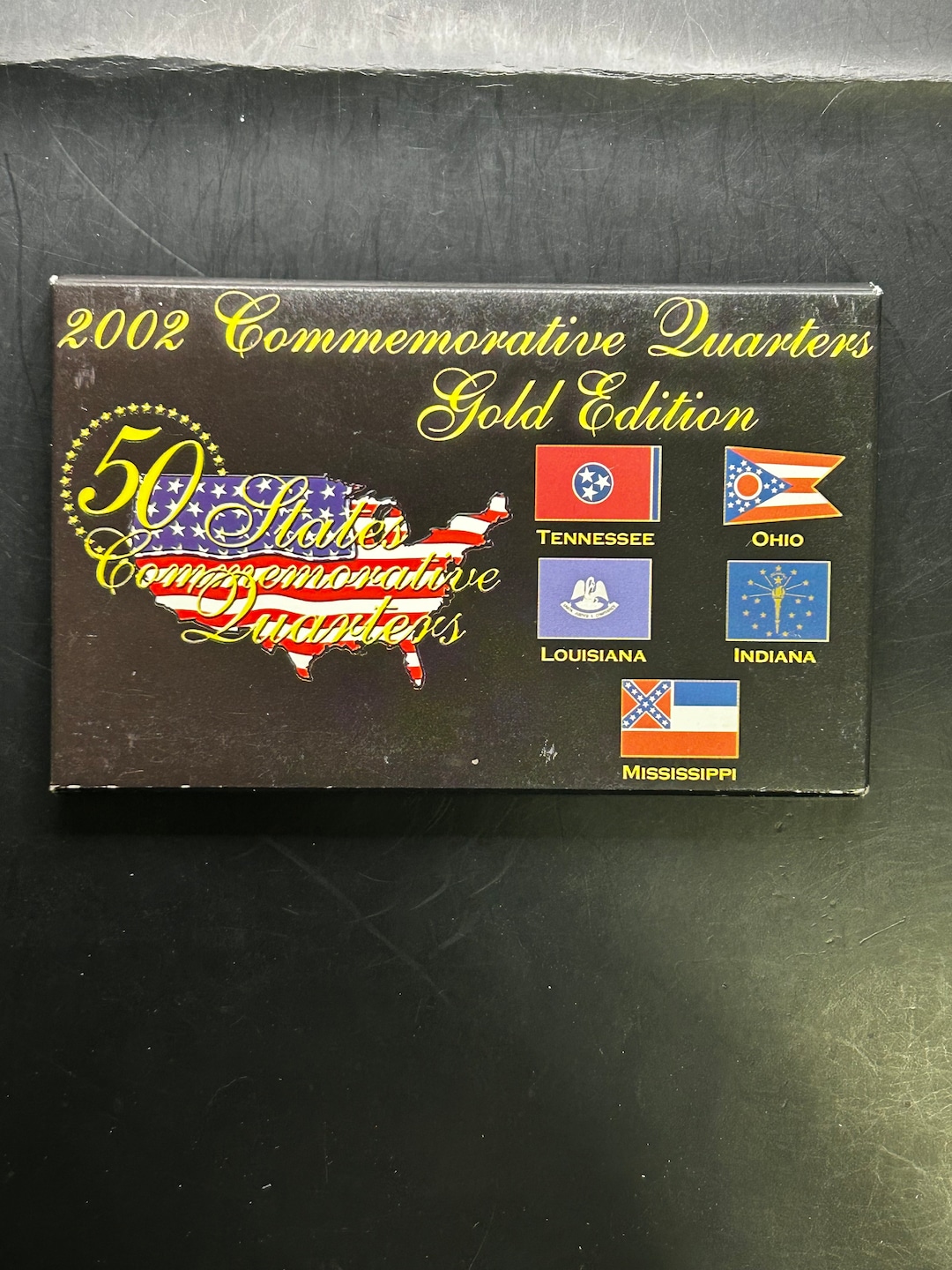 Beautiful 2002 Commemorative Quarters Set Gold Edition Set ...