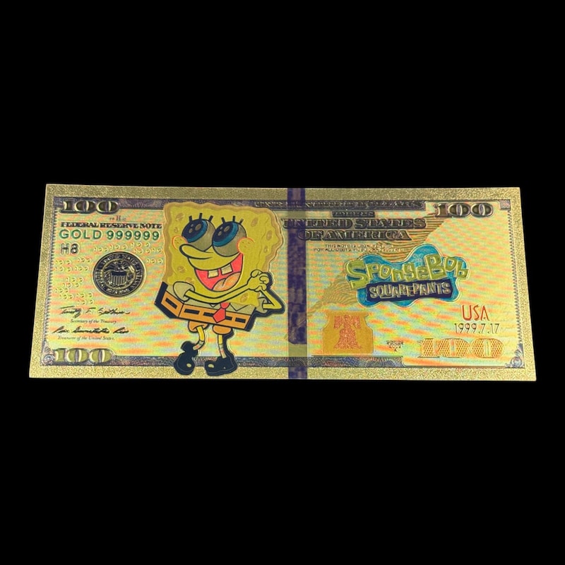 Spongebob Money - Etsy