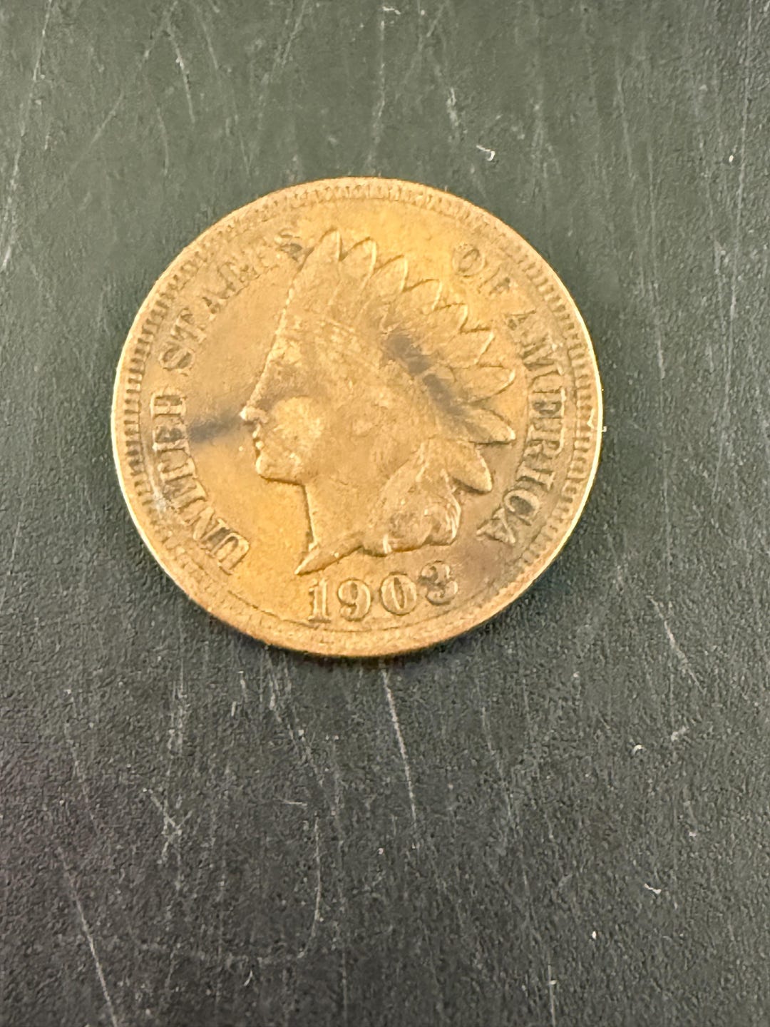 Vintage 1903 Indian Head Penny - Etsy