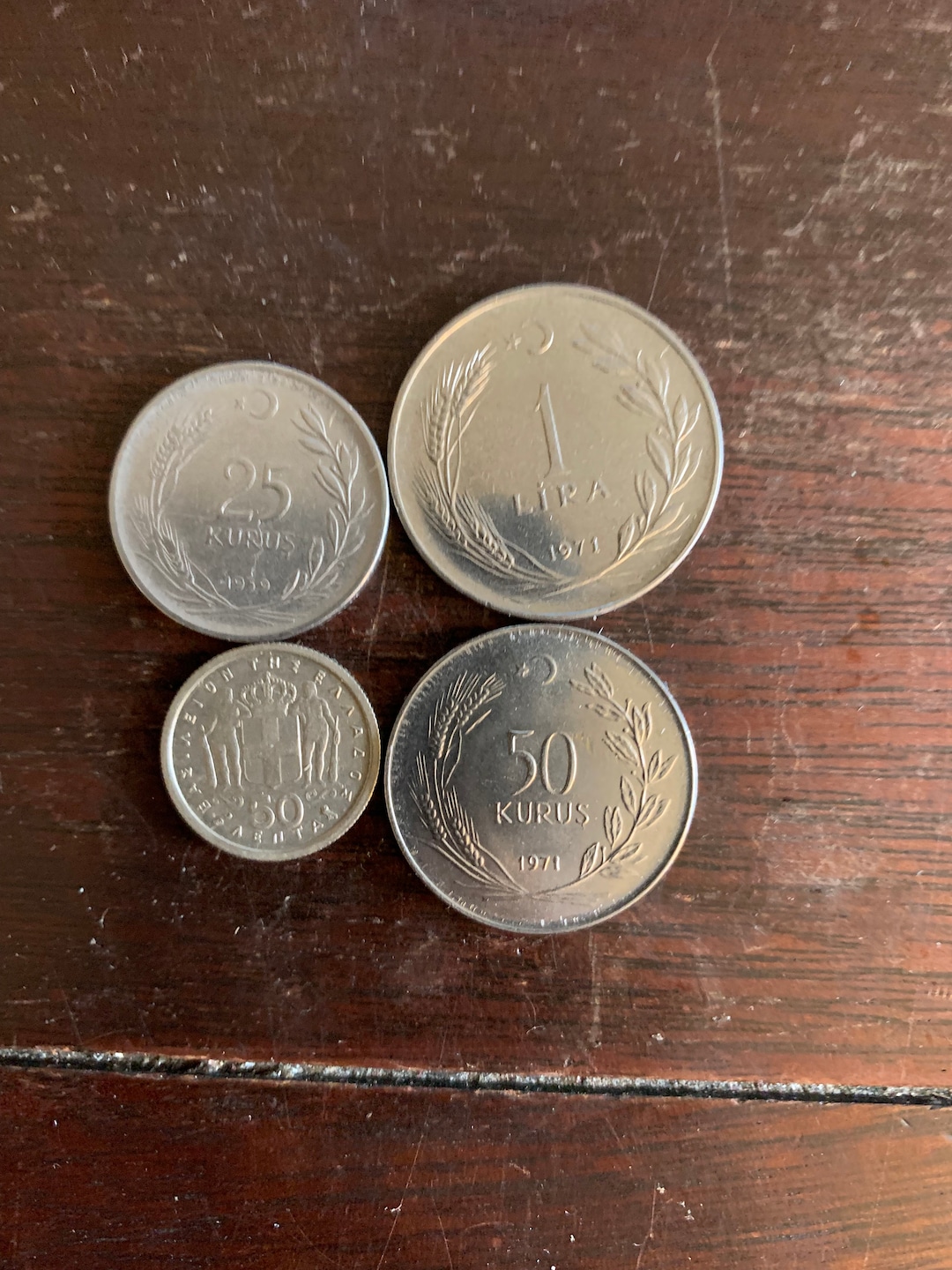 Beautiful Lot of 4 Foreign Coins - Etsy